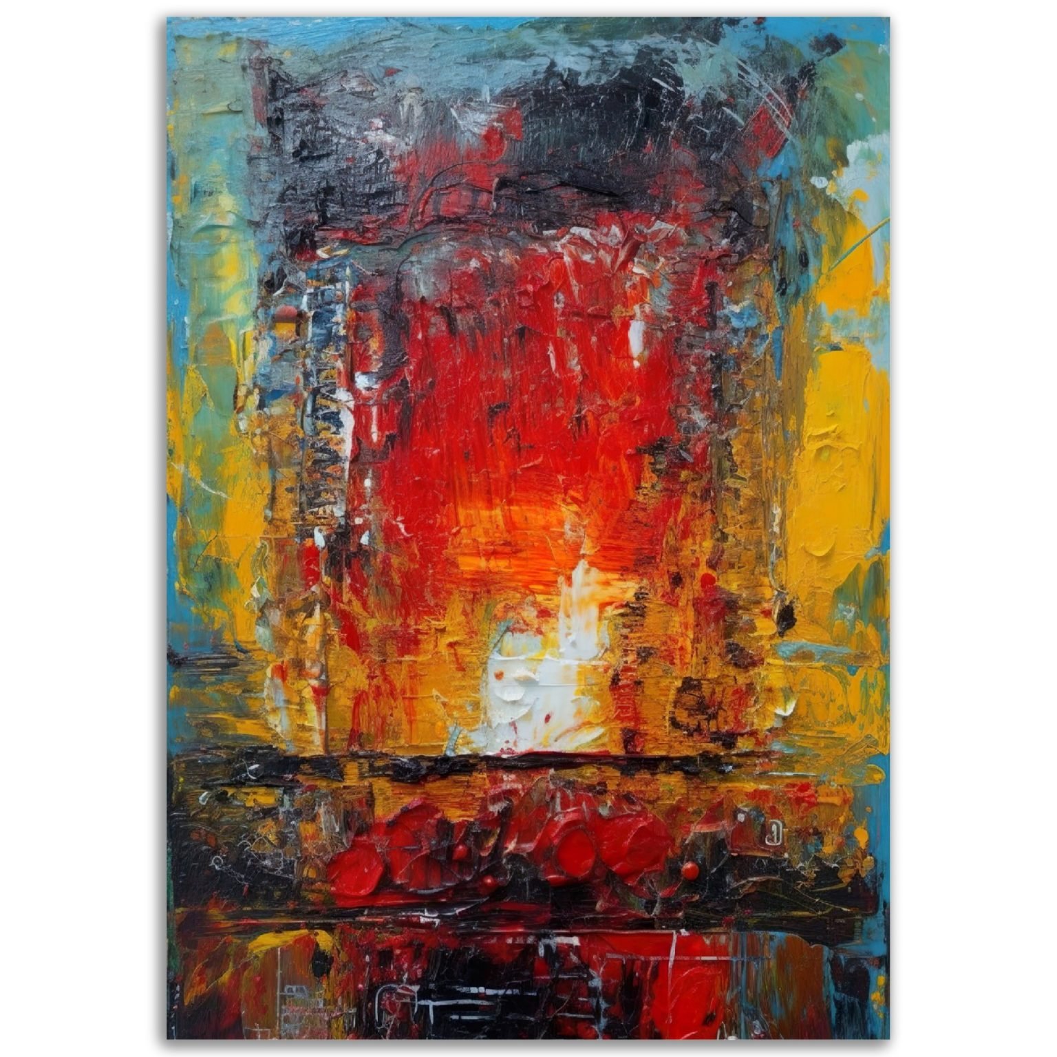 Color Palette - Abstract Painting - Le Coin Art